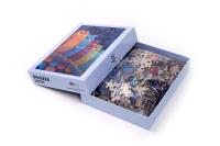 China 500 Pieces Custom Printed Puzzles Various Sizes Playing Function Ideal for Corporate Training and Motivational Programs for sale