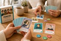 China Custom Printed Educational Flash Cards with Linen Finish, Rounded Corners & Illustrated Pioneer Cards for sale