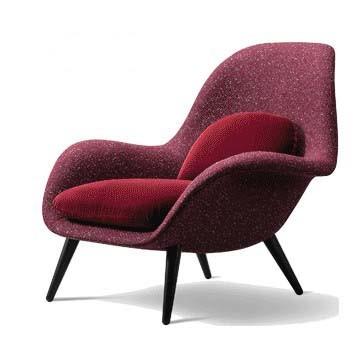 China Luxury European Designer Living Room Upholstered Fabric Relax Lazy Easy Arm Swoon Lounge Chair for sale