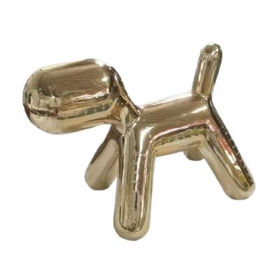 China Industrial Mini Aluminum Shell Fiberglass Cute Animal Puppy Chair Dog shape kid chair for sale