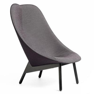 China New design colors fabric Leisure high back chaise Lounge chair Uchiwa reception chair for sale