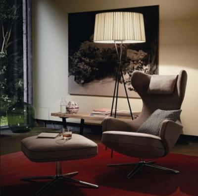 China Designer Living Room leisure chair Classic Home Grand Repos Lounge Chair for sale
