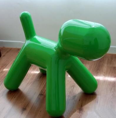China Modern fiberglass puppy chair children dog shape scoop chair for sale