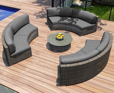 China New design Garden sofa sets Outdoor patio PE Rattan wicker Furniture for sale