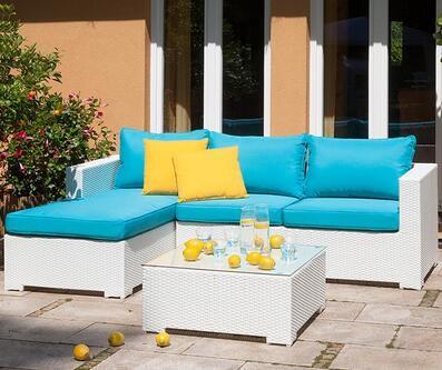 China Outdoor Garden sofa sets patio All weather Poly Rattan wicker Furniture for sale