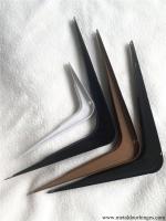China reinforce Wall Bracket Eruopean type deep type Corner Glass Angle Steel Brackets 1.0mm for sale