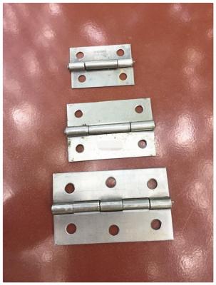 China Commercial Using Metal Door Hinges Upolished Bright Light Anti Rust Oil for sale