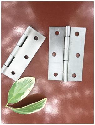 China Oil Paint Anti Slam Door Hinges , Anti Rust Recessed Door Hinges Bright Color for sale