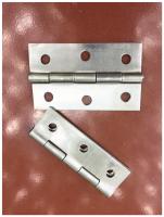 China Nickel Plated Kitchen Metal Door Hinges , Steel Door Hinges High Performance for sale