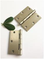 China Polished Residential Ball Bearing Door Hinges High Security High Performance for sale