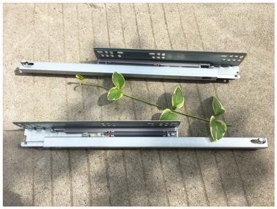 China Wardrobe Furniture Drawer Runners , Kitchen Cabinet Drawer Runners Galvanized for sale