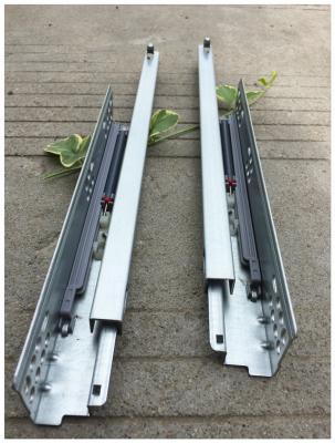 China Metal Steel Slow Close Drawer Runners Running Smoothly Wide Application for sale