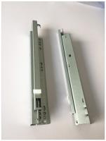 China 1.4mm Thickness Undermount Soft Close Drawer Slides European Style For Washing Room for sale
