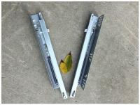 China Sgs Test Concealed Undermount Soft Close Drawer Slides Telescopic Galvanized for sale