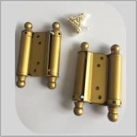 China Steel Iron Metal Material Spring Loaded Hinges Double Action Small Size for sale