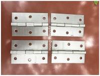China Unpolished Economical Metal Door Hinges Brass Plated Nickel Plated Light Weight for sale