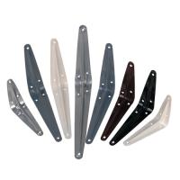 China Supermarket Steel Welding Trangle Corner Shelf Bracket 0.7mm - 1.2mm Thickness for sale