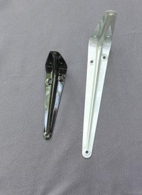 China Super Market Triangle Corner Shelf Bracket For Support TV Grey Color White Color for sale