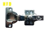 China Iron Nickel Plated 4 Hole Kitchen Cabinet Door Hinges 110 Degree for sale
