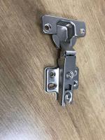 China Metal One Way Inset Cabinet Hinges With Nickel Plated Finish for sale