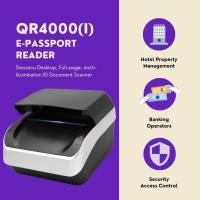 China Illumination ICAO Doc 9303 Passports Full-Page MRZ Passport Reader with RFID free SDK for sale
