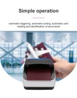 China OCR Passport Scanner Sinocecu QR1000 I for Auto-Detect and Scan Support ICAO Doc 9303 for sale