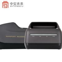 China 24 Bit Colour Depth Sinosecu Card Reader Passport Scanner with OCR MRZ Software USB 2.0 for sale