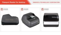 China Visible Illumination Sinosecu e-Passport Reader and Scanner with 24 Bit Colour Depth for sale