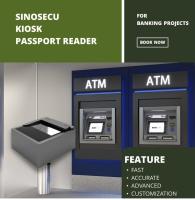 China Document Scanner and HD 5.0 MP OCR Camera for Self Service in Airport Passport Reader for sale