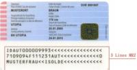 China USB 2.0 Interface CMOS Scan Element Type ID Card Scanner Extracting Data of ICAO 9303 for sale