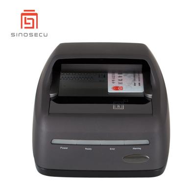 China Passport Size Document Scanner Sinosecu USB2.0 MRZ Biometric Reader for University for sale