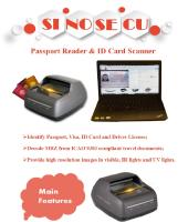China OCR Reader CMOS Passport ID Card and Driving License Document Scanner for Stock Products for sale