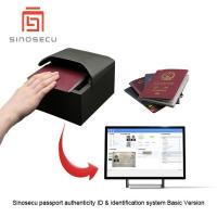 China Four Color LED Full Page Passport Scanner USB Epassport Reader for Iqama and Mykad for sale