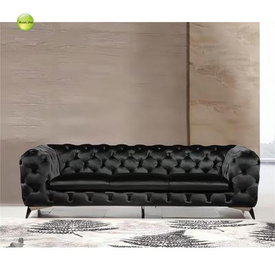 China Premium Italian Leather Sofa with 15 Years Service Life and Scratch Proof Design for Luxurious Home Spaces for sale