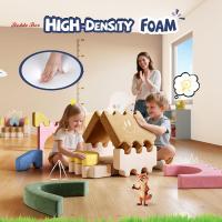 China Small Kid'S Folding Nugget Couch Playroom Space Saving OEM for sale