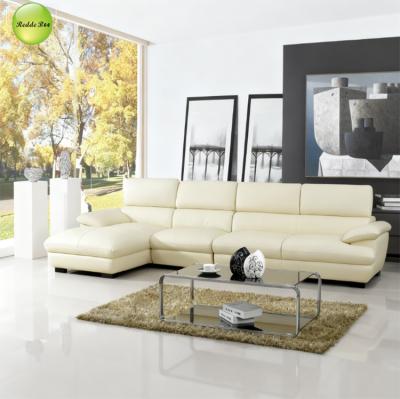 China Elegant Leather L - Shaped Sofa: Durable, Spacious – Must - Have for Luxe Living Rooms for sale