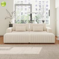 China Modular Sectional Velvet Compressed Sofa Sleeper 2 Seater for sale