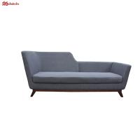 China Asymmetrical Tufted Velvet Chaise Lounge Chairs 3 Seater Sofa For Apartment ODM for sale