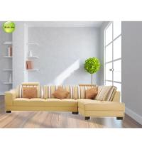 China Redde Boo Adjustable Tufted Striped L Shaped Sectional Sofa Couch 8ft Left Facing for sale