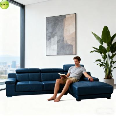 China Trendy Leather Sofa: Premium, Cozy – Redefine Living Space Comfort for sale