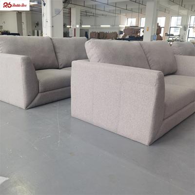 China Nordic Style Linens Semi-KD Cushion Sofa sets for Living Room Furniture for sale