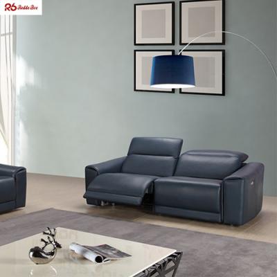 China Modern Electric Microfiber Leather Sofa Furniture Recliner 180cm Custom for sale