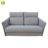 China Stylish Linen Fabric Sofa Bed For Living Room Saving-Space 2 Seater Sofa Convertible Sleeping Foldable Sofa Bed With Mattress for sale