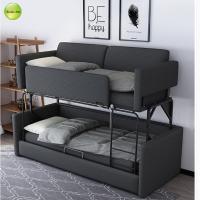 China Modern 3 Seater Living Room Sofa Saving-Space Convertible Sleeping Sofa Bed For Small Apartment Folding Bunk Sofa Bed for sale