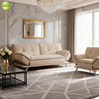 China Modern PU Leather Foldable Sofa Bed For Living Room Saving-Space 3 Seater Sofa Convertible  Sleeping Sofa Bed for sale