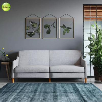 China Minimalist Linen Fabric Three-Seater Living Room Sofa Convertible Sleeping Bed Saving-Space Foldable Sofa Bed For Small Apartment for sale