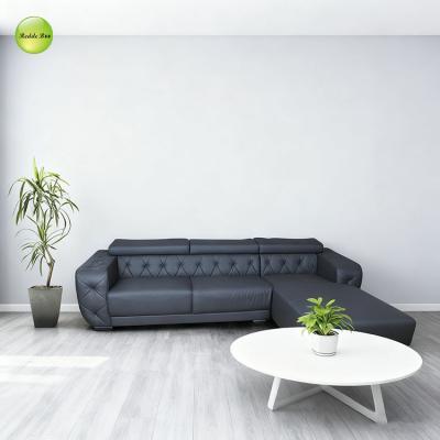 China Black Leather Sectional: Classic Noir Style, Unmatched Quality – A Smart Choice for Contemporary Luxury Homes for sale