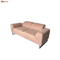 China New Design 3 Seater Sofa with Rotatable Armrests Convertible to Armless State for sale