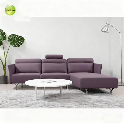 China Symmetrical Mauve Modular Plush Couch Sectional Sofa Oversized Furniture for sale