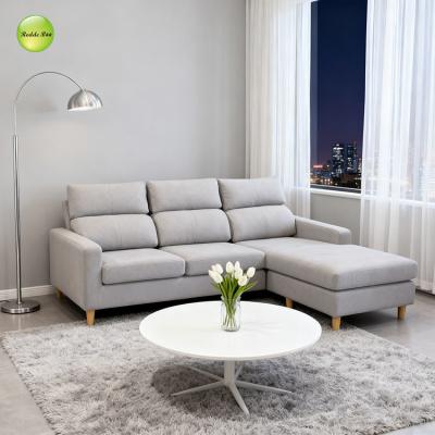 China Modular L Shaped Sectional Sofa Plush Couch Waterproof For Small Spaces for sale